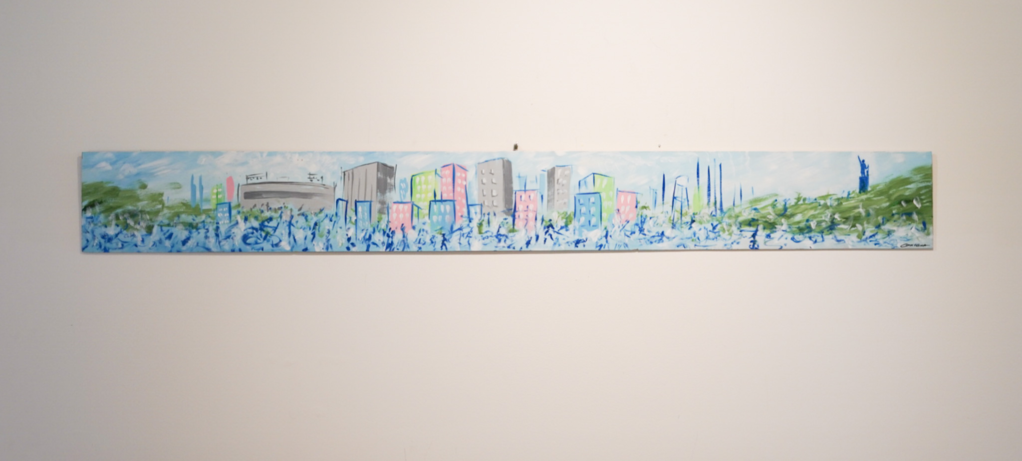 Magic City Skyline by Chip Ghigna - Art from the Heart